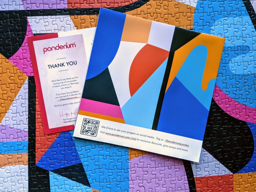 Review: Ponderium- Abstract Art – Sarah Does Puzzles